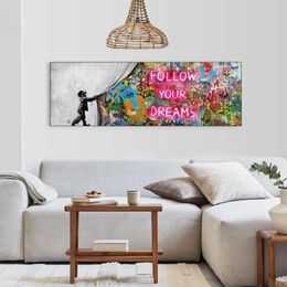 Reinders Wandbild &raquo;Surprise Wall&laquo; bunt MDF