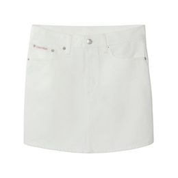 Calvin Klein Jeans Rock Damen Gr&ouml;&szlig;e 36 white denim