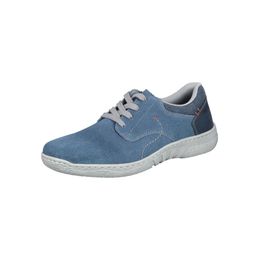 Rieker Lace-Up Shoes 'Schn&uuml;rer' male Blue size 42
