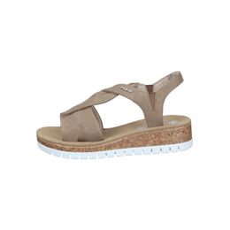 Rieker Sandale 'Sandaletten' Damen Gr&ouml;&szlig;e 41 beige