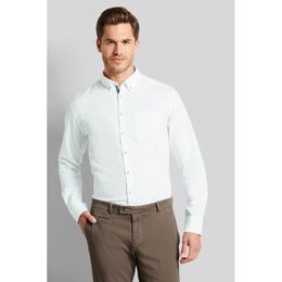 Bugatti Damen Bugatti Langarmhemd mit Button-Down-Kragen wei&szlig; 3XL, Normalgr&ouml;&szlig;en