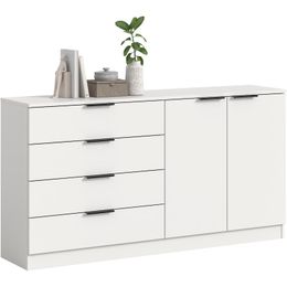 Home Affaire Sideboard &raquo;SKARDE, Breite 148 cm, 4 Schubk&auml;sten, 2 T&uuml;ren, viel Stauraum&laquo; in verschiedenen Farben und Breiten erh&auml;ltlich, individuell 