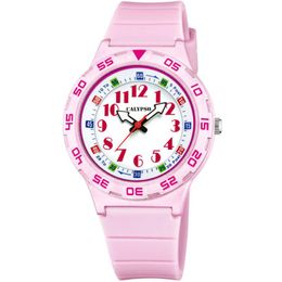 Calypso Watches Jungen Calypso Watches &raquo;My First Watch&laquo; Armbanduhr, Kinderuhr, bis 10 bar wasserdicht, ideal auch als Geschenk rosa