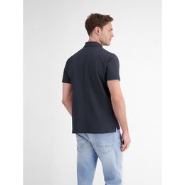 Lerros Herren Lerros Poloshirt &raquo;Lerros Herren Poloshirt mit Rei&szlig;verschlusskragen&laquo; blau L