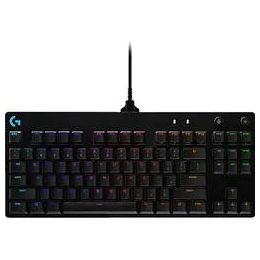Logitech Clicky G Pro Mechanical, Gaming Tastatur, Mechanisch, Sonstiges, kabelgebunden, Schwarz