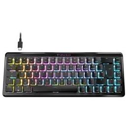 Turtle Beach Vulcan II Mini Air, Gaming Tastatur, Opto-Mechanical, Kabellos und Kabelgebunden, Schwarz