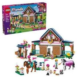 Lego Friends 42688 Pferdestall und Reitschule Bausatz, Mehrfarbig