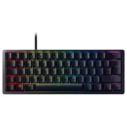 Razer Huntsman Mini (Red Switch) Snap Tap Deutsches Layout, Gaming Tastatur, Opto-Mechanical, Razer Linear Optical Switch (Rot), kabelgebunden, Schwarz