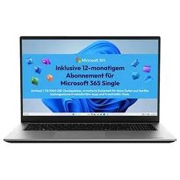 Medion Avantum 17 E1e, inklusive Microsoft 365 Single 1-Jahresabo - 17,3 Zoll Intel&reg; N-Series N100 4 GB 128 UHD Graphics Windows 11 Home S-Modus