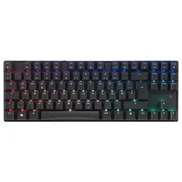 Cherry XTRFY MX 8.2 TKL Wireless, Cherry MX2A Brown, Tastatur, Mechanisch, Kabellos, Black
