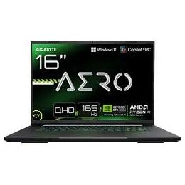 Gigabyte AERO X16, Copilot+ PC - 16 Zoll AMD RyzenTM AI 7 350 32 GB 1 TB GeForce RTXTM 5070 Windows 11 Home
