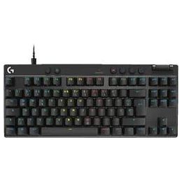 Logitech PRO X TKL RAPID mit magnetischen Analogschaltern, Gaming-Tastatur, kabelgebunden, Black