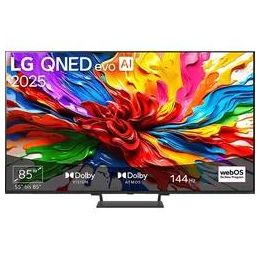 LG 85QNED93A6A QNED evo TV (Flat, 85 Zoll / 215 cm, UHD 4K, SMART TV)