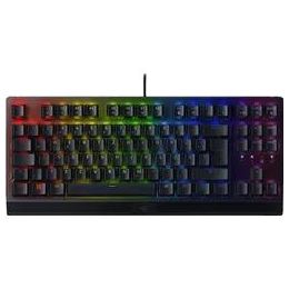 Razer BlackWidow V3 Tenkeyless, Gaming Tastatur, Mechanisch, Razer Green, Kabelgebunden, Schwarz