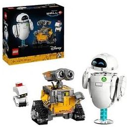 Lego Disney Pixar 43279 WALL-E und EVE Bausatz, Mehrfarbig