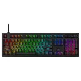Kingston HYPERX Alloy Rise, Gaming Tastatur, Mechanisch, kabelgebunden, Schwarz