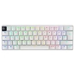 Logitech G PRO X 60 LIGHTSPEED, Gaming Tastatur, Mechanisch, Sonstiges, kabellos, White