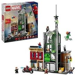 Lego Super Heroes 76324 Spider-Man vs. Oscorp Bausatz, Mehrfarbig