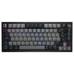 Corsair K65 PLUS WIRELESS, Gaming Tastatur, Mechanisch, kabellos, Schwarz/Grau