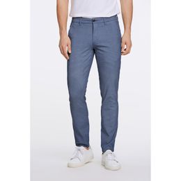 LINDBERGH Herren LINDBERGH Chinohose im Four-Pocket Style blau 33, L&auml;nge 34
