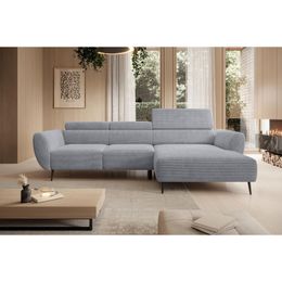 WERK2 Ecksofa &raquo;Alisson, mit elektrischer Sitztiefenverstellung, L-Form, Breite 277 cm&laquo; Alisson &ndash; flexibler Komfort mit modernem Design und smarten 