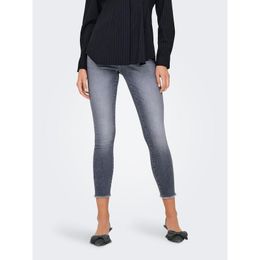 Only Damen Only Skinny-fit-Jeans &raquo;ONLBLUSH MID SKIN ANK RW DNM TAI270 NOOS&laquo; blau S (36), L&auml;nge 32