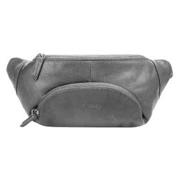 XZONE X-Zone Damen G&uuml;rteltasche echt Leder schwarz