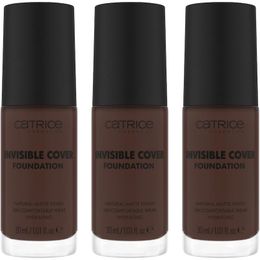 Catrice Damen &raquo;Invisible Cover Foundation&laquo; mit langanhaltendem Finish braun