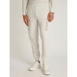 Calvin Klein Herren &raquo;HORIZONTAL LOGO SWEATPANTS&laquo; mit Logoschriftzug silber 3XL, N-Gr