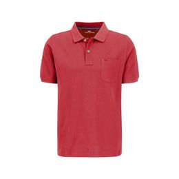 Fynch-Hatton Herren Fynch-Hatton Poloshirt mit Brusttasche und Logostickerei rot 3XL