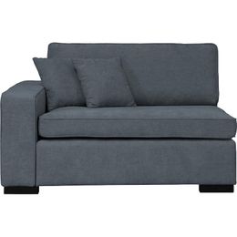 Home Affaire Sofaelement &raquo;Skara XXL&laquo; Modul XXL - zum eigenen Zusammenstellen, Armlehne links/rechts w&auml;hlbar blau 100% Polyester