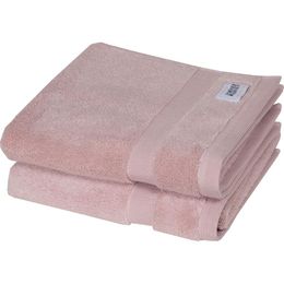 Sch&ouml;ner Wohnen Kollektion SCH&Ouml;NER WOHNEN-Kollektion Handt&uuml;cher &raquo;Cuddly&laquo; schnell trocknende Airtouch-Qualit&auml;t rosa Frotteevelours, Obermaterial: 100% Baumwolle