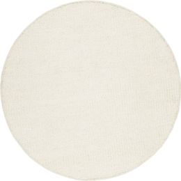 Esprit &raquo;Gobi, ESP-7112&laquo; rund 10 mm H&ouml;he Naturfaserteppich aus Jute und Wolle, handgewebt wei&szlig; Jute, Wolle