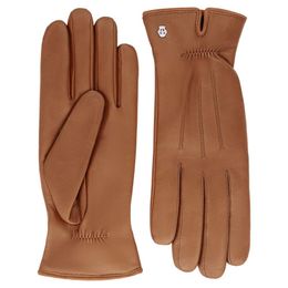 Roeckl Full Finger Gloves 'ANTWERPEN' female Brown size 8