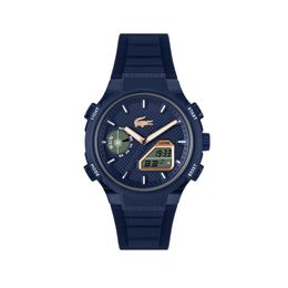 Lacoste Herren Chronograph &raquo;LC33&laquo; Quarzuhr, Armbanduhr, Herrenuhr, Silikonarmband, analog, digital, Tag