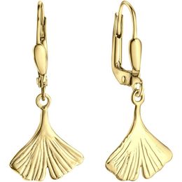 Firetti Damen Paar Ohrh&auml;nger &raquo;Schmuck Geschenk, Ohrringe Gingko, Gold 333&laquo; gold
