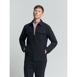 NO EXCESS Herren NO EXCESS Langarmhemd &raquo; Sedoc overshirt&laquo; blau XXL, Normalgr&ouml;&szlig;en