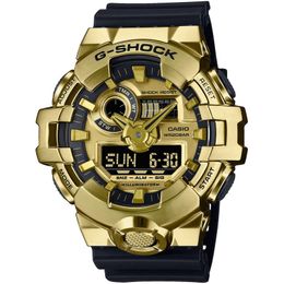 Casio G-Shock Herren Casio G-SHOCK Chronograph Quarzuhr, Armbanduhr, Herrenuhr, bis 20bar wasserdicht, Resinarmband