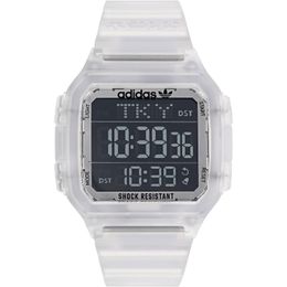 adidas originals Herren adidas originals &raquo;DIGITAL ONE GMT&laquo; Armbanduhr, Quarzuhr, Herrenuhr transparent