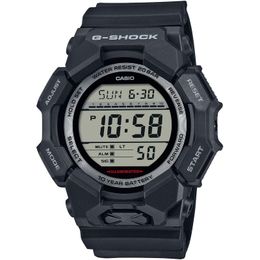 Casio G-Shock Herren Casio G-SHOCK Chronograph Quarzuhr, Armbanduhr,Herrenuhr, digital, autom. Kalender, Resinarmband schwarz