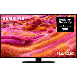 Samsung QLED-Fernseher &raquo;GQ43QN90FAT&laquo; 108 cm/43 &prime;&prime; Smart-TV NQ HDR, Glare Free, Upscaling Pro, Dolby Atmos & AI Sound, bis 165Hz schwarz Der Art Store bringt 