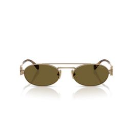 Miu Miu Sunglasses female Gold size 53