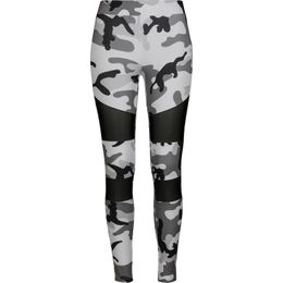 Urban Classics Damen Urban Classics Leggings &raquo; Damen Ladies Camo Tech Mesh Leggings&laquo; M, US-Gr&ouml;&szlig;en