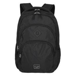 Travelite Unisex Travelite Laptoprucksack &raquo;BASICS Melange&laquo; Freizeitrucksack Arbeitsrucksack Schulrucksack Reiserucksack schwarz B/H/T: 31cm x 45cm x 