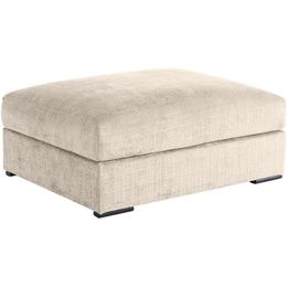 Home Affaire Polsterhocker &raquo;Finca XL, Breite 101 cm&laquo; Mega-Hocker, in Cord oder Chenille-Struktur w&auml;hlbar 100% Polyester