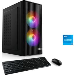CSL PC &raquo;Spectrum V25320W&laquo; schwarz Inkl. Maus, Tastatur, 300 MBit/s WLAN-Karte