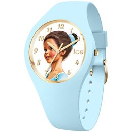 Ice Watch Ice-Watch Damen ice-watch &raquo;ICE-WATCH x MARTINE - Small - 3H&laquo; Armbanduhr, Damenuhr, Silikonarmband, analog, limited Edition blau