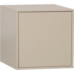 Woood Schrankaufsatz &raquo;Daily Aufsatz f&uuml;r den passenden Mehrzweckschrank&laquo; Push-to-Open-Funktion, H&ouml;he 50 cm, Breite 50 oder 100 cm beige FSC -