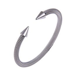 Firetti Damen &raquo;Schmuck Geschenk Armschmuck Armband Meschkette Kegel&laquo; silber