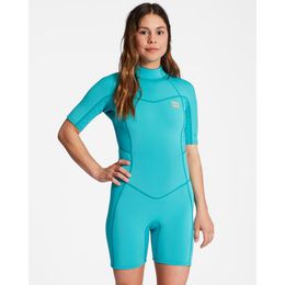 Billabong Damen Neoprenanzug &raquo;2/2mm Synergy&laquo; blau S /165-170cm (50-69kg)